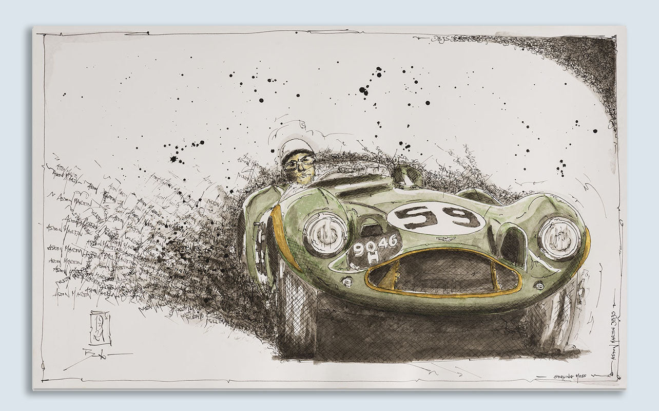 Dirk Becker - Perfectly Imperfect Art – Historic Car Art