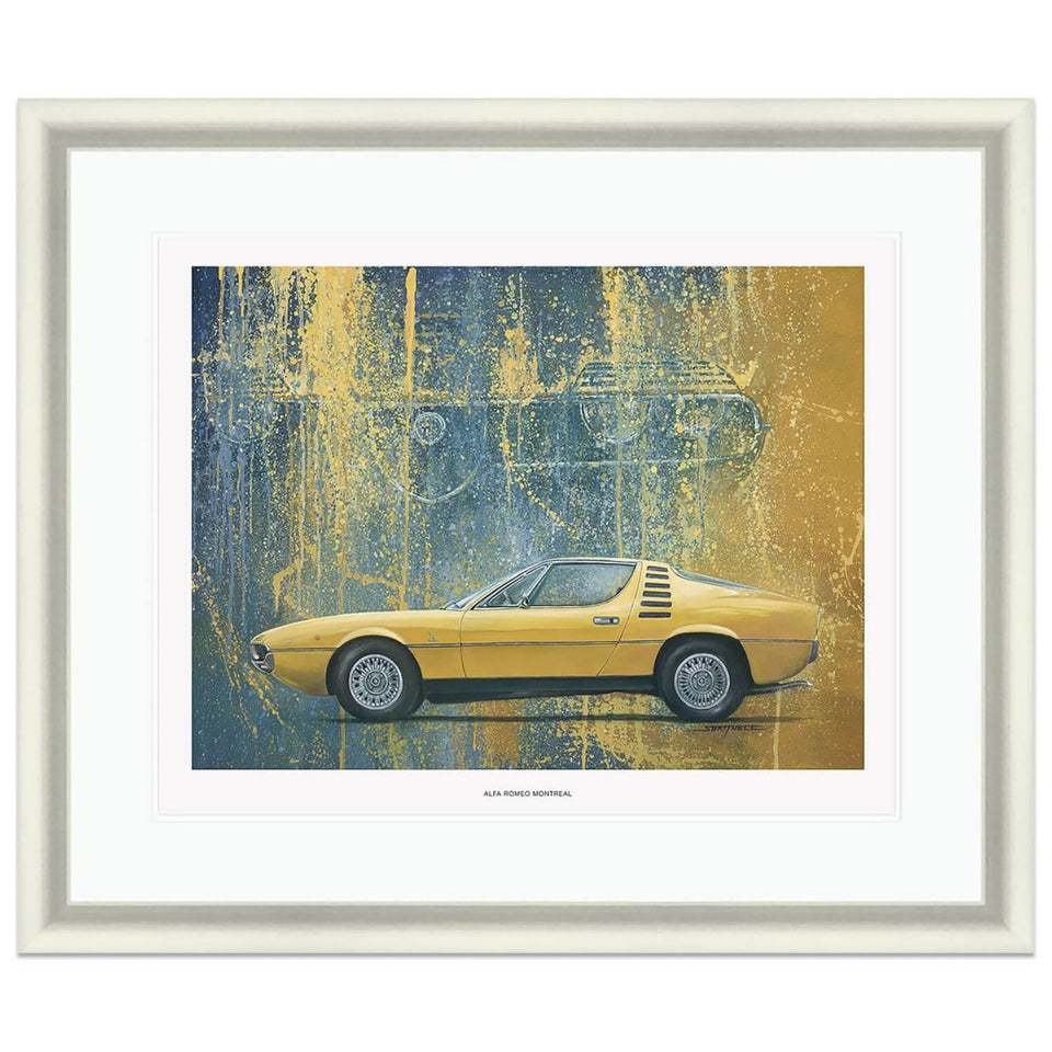 Simon BRITNELL -Alfa Romeo Montreal | Art Print – Historic Car Art