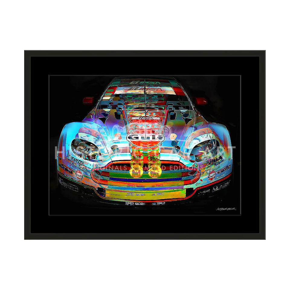 Andrew BARBER -Aston Martin Vantage GTE | Le Mans 24H | Art Print ...