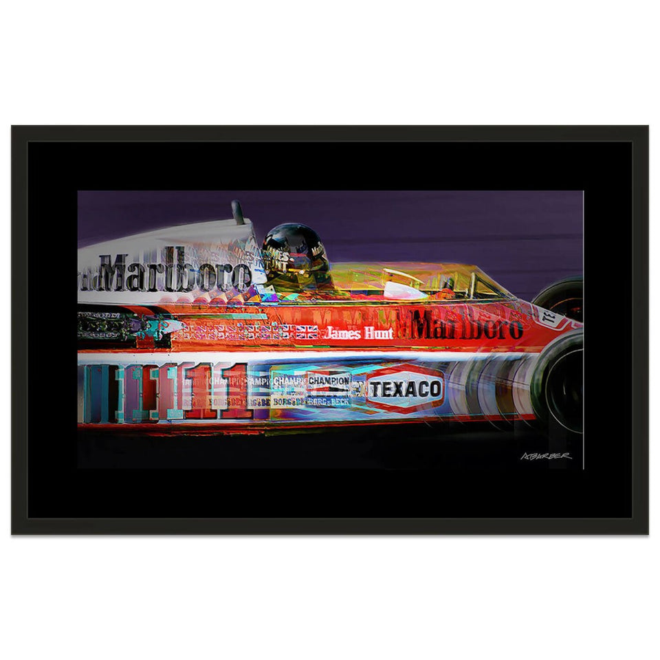 Andrew BARBER -James Hunt | Mclaren | Spanish Grand Prix | 1976 | Art ...