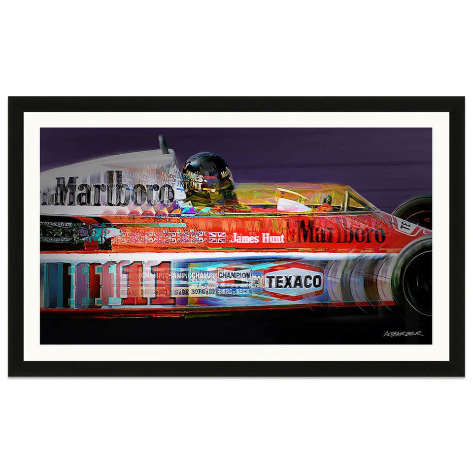 Andrew BARBER -James Hunt | Mclaren | Spanish Grand Prix | 1976 | Art ...