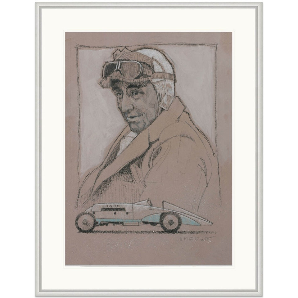 Roy PUTT -JG Parry Thomas | BABS | Art Print – Historic Car Art