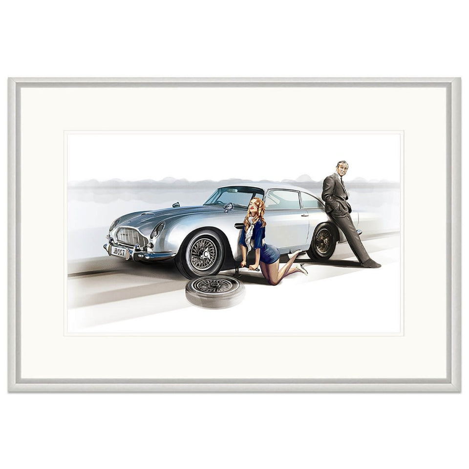 Frederic DAMS -Best of Bond | Art Print – Historic Car Art
