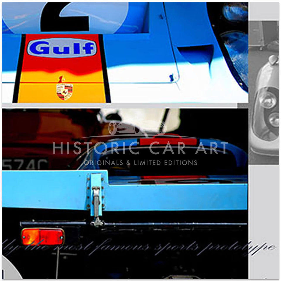 Julian THOMSON -Porsche 917 - Designer Notes - Print – Historic Car Art