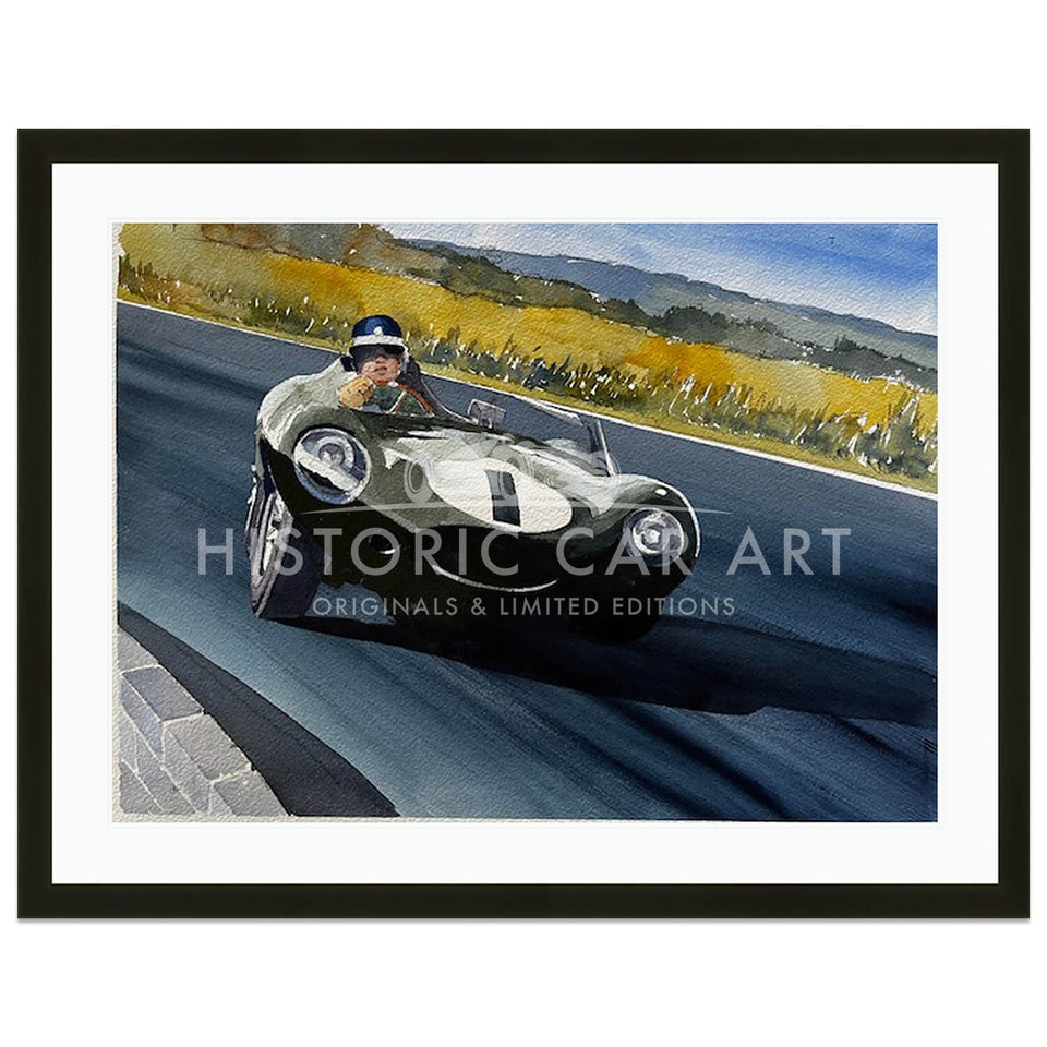 Neil Collins -Snowball | 1955 | Hawthorn | Artwork – Historic Car Art