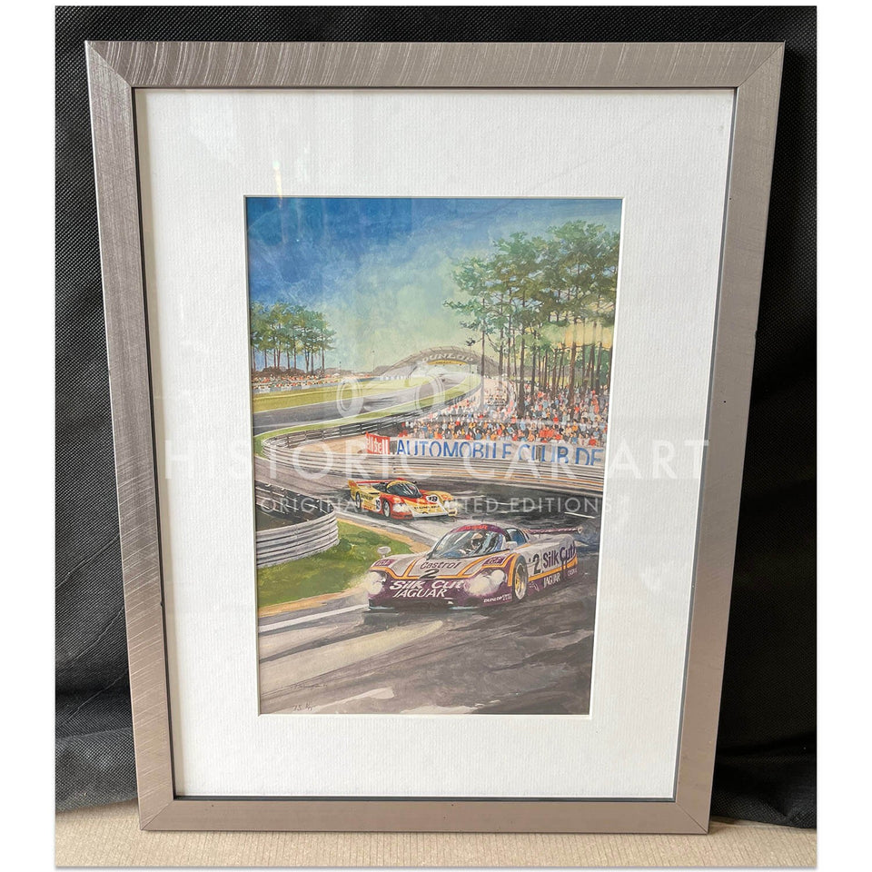 Tony SIMMONDS -Jaguar XJR-9LM | Le Mans 1988 | Art Print | Sale ...